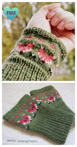 5 Knit Fox Mitts Free Knitting Patterns - Knitting Pattern