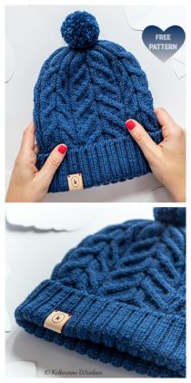Knit Unisex October Hat Free Knitting Pattern - Knitting Pattern