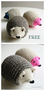 Knit Hedgehog Free Knitting Patterns - Knitting Pattern