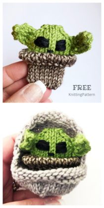 5 Amigurumi Baby Yoda Free Knitting Patterns - Knitting Pattern