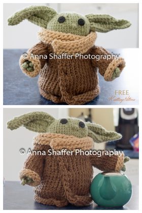 5 Amigurumi Baby Yoda Free Knitting Patterns - Knitting Pattern