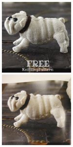 Amigurumi English Bulldog Free Knitting Pattern - Knitting Pattern