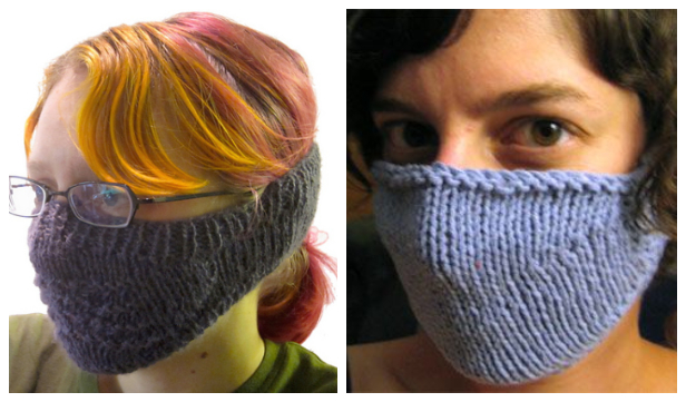 Knit Face Mask Free Knitting Pattern and Paid - Knitting Pattern