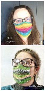 10 Knit Face Mask Free Knitting Patterns and Paid - Knitting Pattern