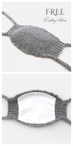 10 Knit Face Mask Free Knitting Patterns and Paid - Knitting Pattern