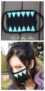 10 Knit Face Mask Free Knitting Patterns and Paid - Knitting Pattern