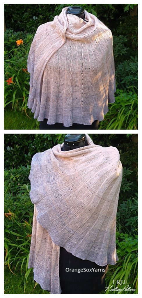 Knit Seashell Shawl Free Knitting Pattern - Knitting Pattern