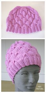 Knit Butterfly Hat Free Knitting Pattern - Knitting Pattern