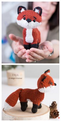 Amiguruni Fox Free Knitting Patterns - Knitting Pattern