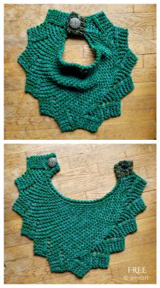 Knit Dragon Fire Cowl Free Knitting Pattern - Knitting Pattern
