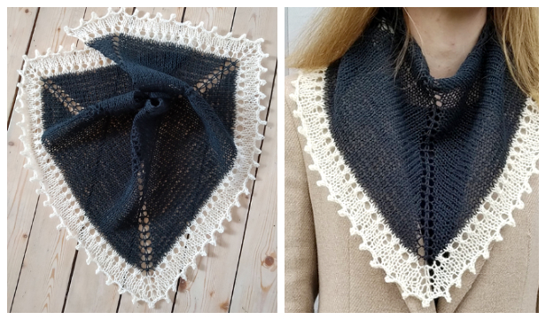 Eyelet Spring Shawl Free Knitting Patterns - Knitting Pattern