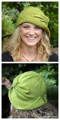 Fabulous Cloche Hat Free Knitting Patterns - Knitting Pattern