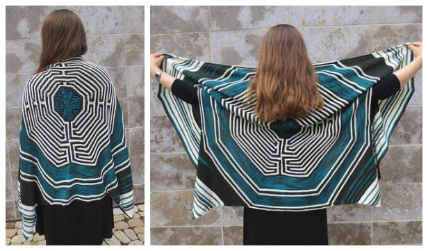 Rectangle Shawl Free Knitting Pattern - Knitting Pattern