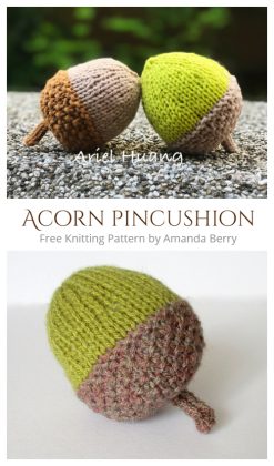 Amigurumi Acorn Free Knitting Patterns - Knitting Pattern