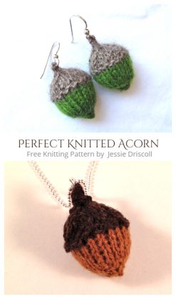 Amigurumi Acorn Free Knitting Patterns - Knitting Pattern