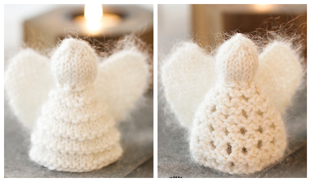 Christmas Angel Ornament Free Knitting Patterns - Knitting Pattern