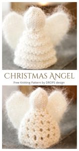 Christmas Angel Ornament Free Knitting Patterns - Knitting Pattern