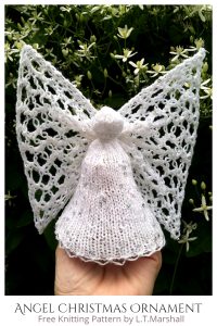 Christmas Angel Ornament Free Knitting Patterns - Knitting Pattern