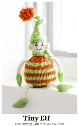 Amigurumi Christmas Elf Free Knitting Patterns - Knitting Pattern