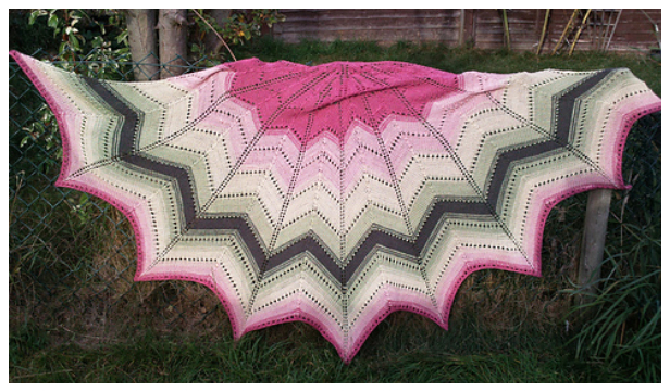 Northern Lights Shawl Free Knitting Pattern - Knitting Pattern