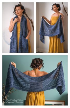 Pocket Shawl Knitting Patterns - Knitting Pattern