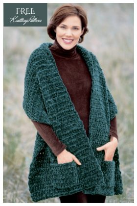 Pocket Shawl Knitting Patterns - Knitting Pattern