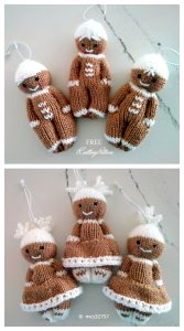 Gingerbread Man Free Knitting Patterns - Knitting Pattern