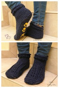 Knit Better Dorm Boots Free Knitting Patterns - Knitting Pattern