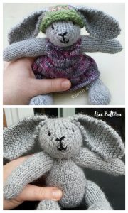 Amigurumi Easter Rabbit Bunny Free Knitting Patterns - Knitting Pattern