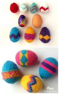 Knit Easter Eggs Free Knitting Patterns - Knitting Pattern
