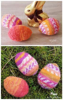 Knit Easter Eggs Free Knitting Patterns - Knitting Pattern