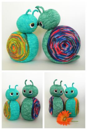 Amigurumi Snail Free Knitting Patterns & Paid - Knitting Pattern