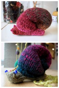 Amigurumi Snail Free Knitting Patterns & Paid - Knitting Pattern