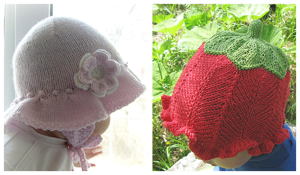 Knit Brim Sun Hat Free Knitting Patterns & Paid - Knitting Pattern