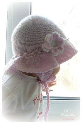Knit Brim Sun Hat Free Knitting Patterns & Paid - Knitting Pattern