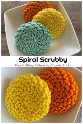 Cleaning Scrubber Free Knitting Patterns - Knitting Pattern