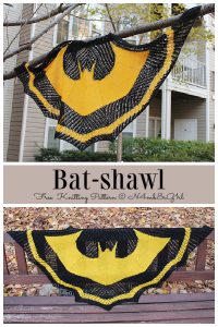 Bat Shawl Free Knitting Pattern - Knitting Pattern