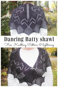 Bat Shawl Free Knitting Pattern - Knitting Pattern