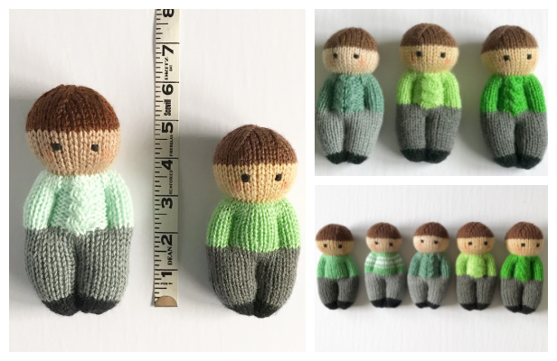 Izzy Buddy Boy Dolls Free Knitting Pattern - Knitting Pattern