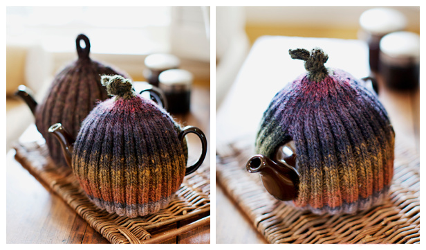 Rib Tea Cosy Free Knitting Patterns - Knitting Pattern