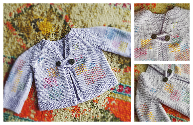 Five-Hour Baby Jacket Free Knitting Pattern - Knitting Pattern