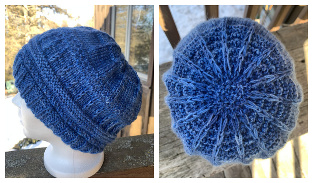 Ripples Make Wave Ribbed Hat Free Knitting Pattern - Knitting Pattern