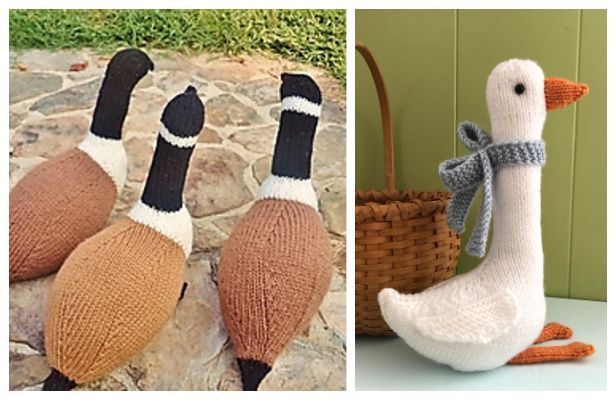 Amigurumi Goose Free Knitting Patterns & Paid - Knitting Pattern