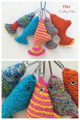 Juggling Fish Free Knitting Patterns - Knitting Pattern