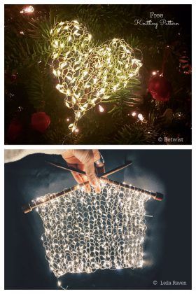Knitted Lights Free Knitting Pattern - Knitting Pattern