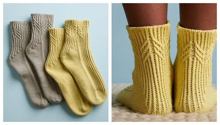 House Socks Free Knitting Pattern - Knitting Pattern