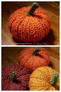Tiny Pumpkin Free Knitting Patterns - Knitting Pattern