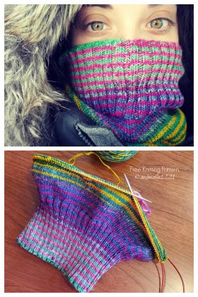 Sockhead Cowl Free Knitting Pattern - Knitting Pattern