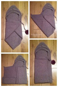 Baby Snuggle Wrap Free Knitting Pattern - Knitting Pattern