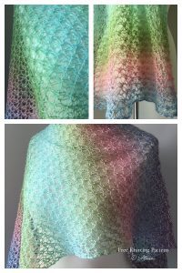 Horai Scarf Shawl Free Knitting Pattern - Knitting Pattern